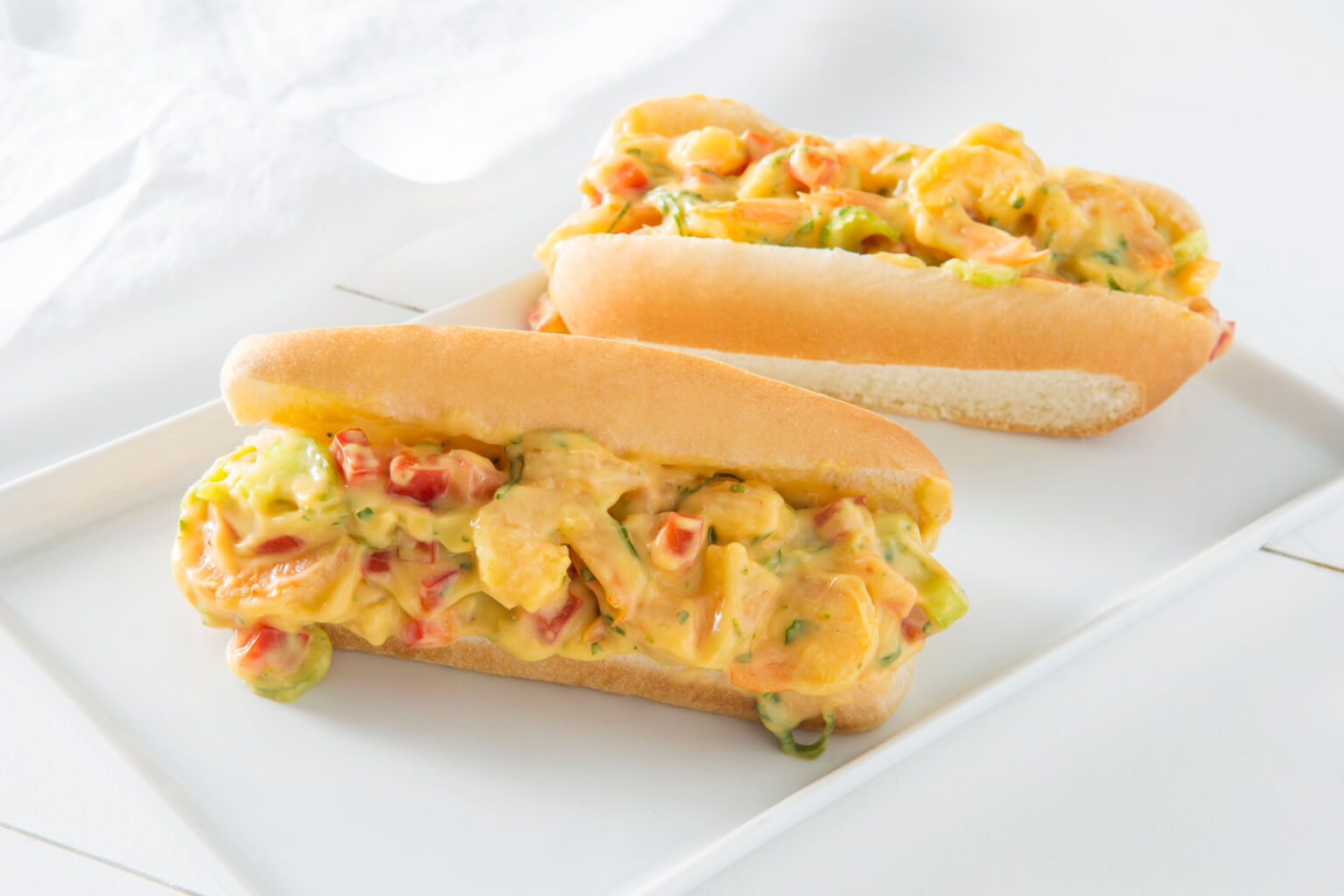 Sandwich à la salade de crevettes - Dr. Oetker Professional Canada